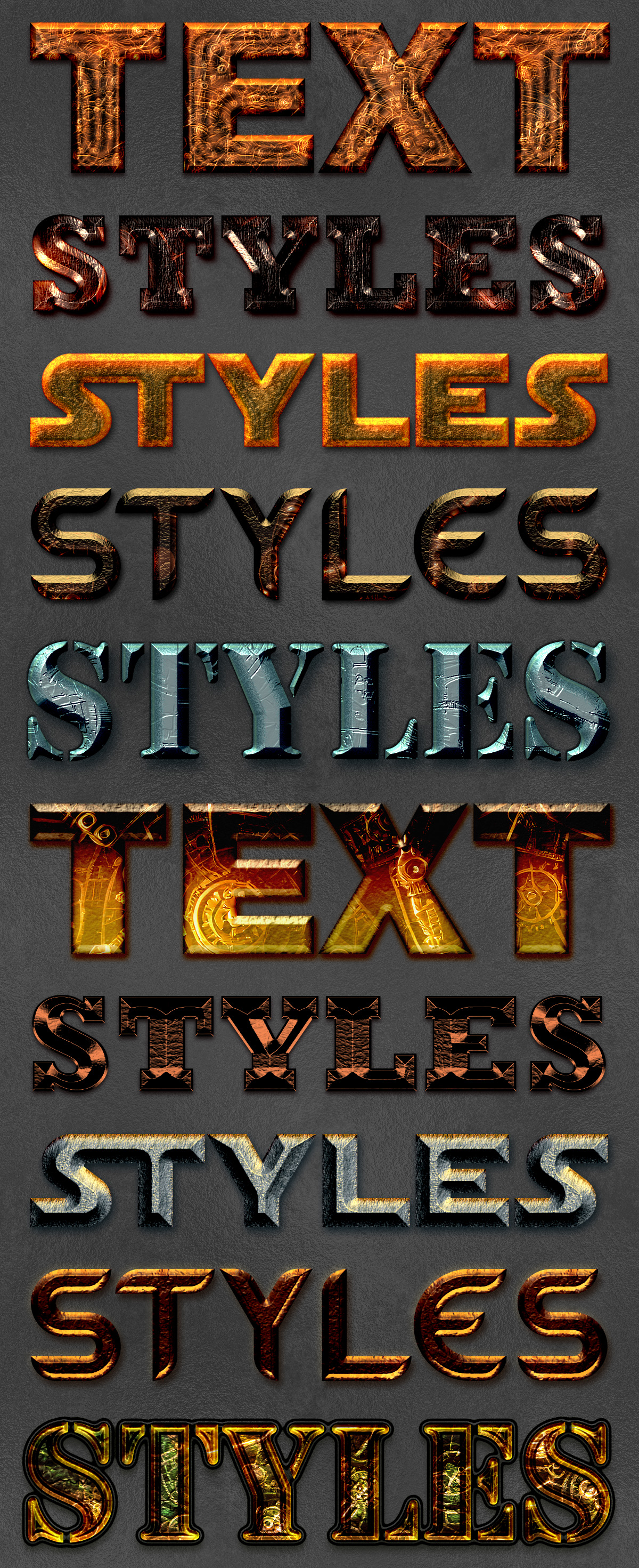 Urban Tech Styles, Add-ons | GraphicRiver