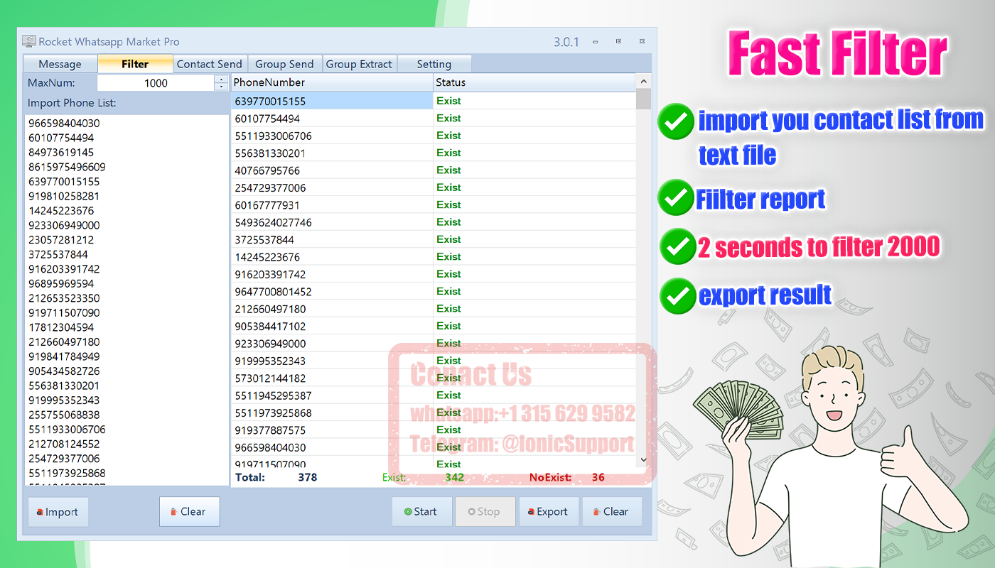 Rocket Whatsapp Market Pro by IonicStudio | CodeCanyon