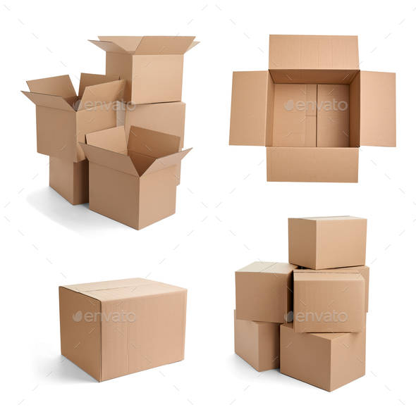 box package delivery cardboard carton Stock Photo by dvatri | PhotoDune