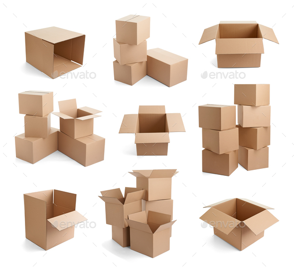 box package delivery cardboard carton Stock Photo by dvatri | PhotoDune
