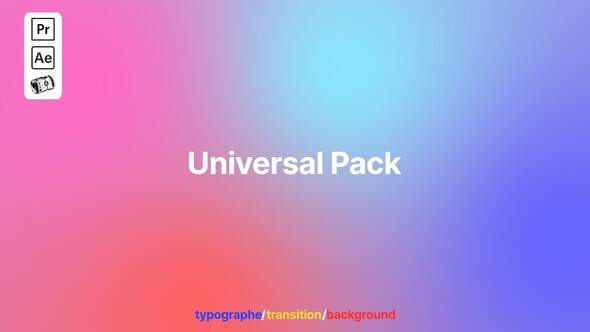 Universal pack, After Effects Project Files | VideoHive