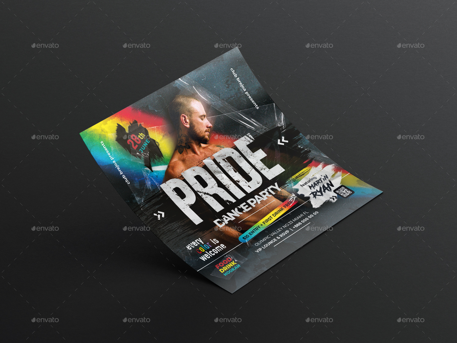 Pride LGBT Party Flyer, Print Templates | GraphicRiver