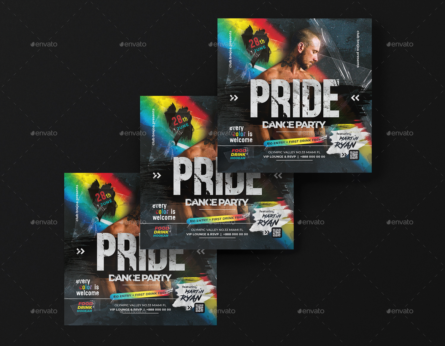Pride LGBT Party Flyer, Print Templates | GraphicRiver