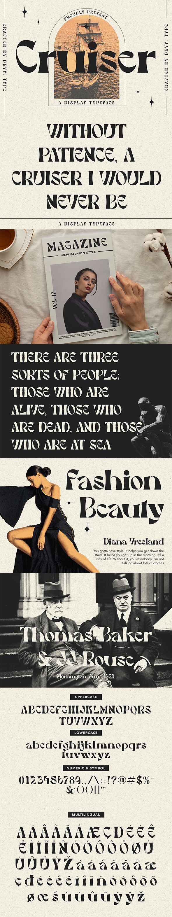 Cruiser, Fonts | GraphicRiver