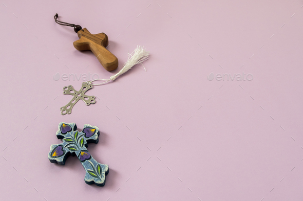 set of different christian crosses Stock Photo by alesiaa3 | PhotoDune