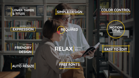 Simple Line Titles, Premiere Pro Templates | VideoHive