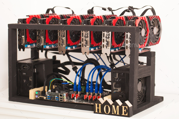 Mining rig for mining rig machine to mine for digital cryptocurrency ...