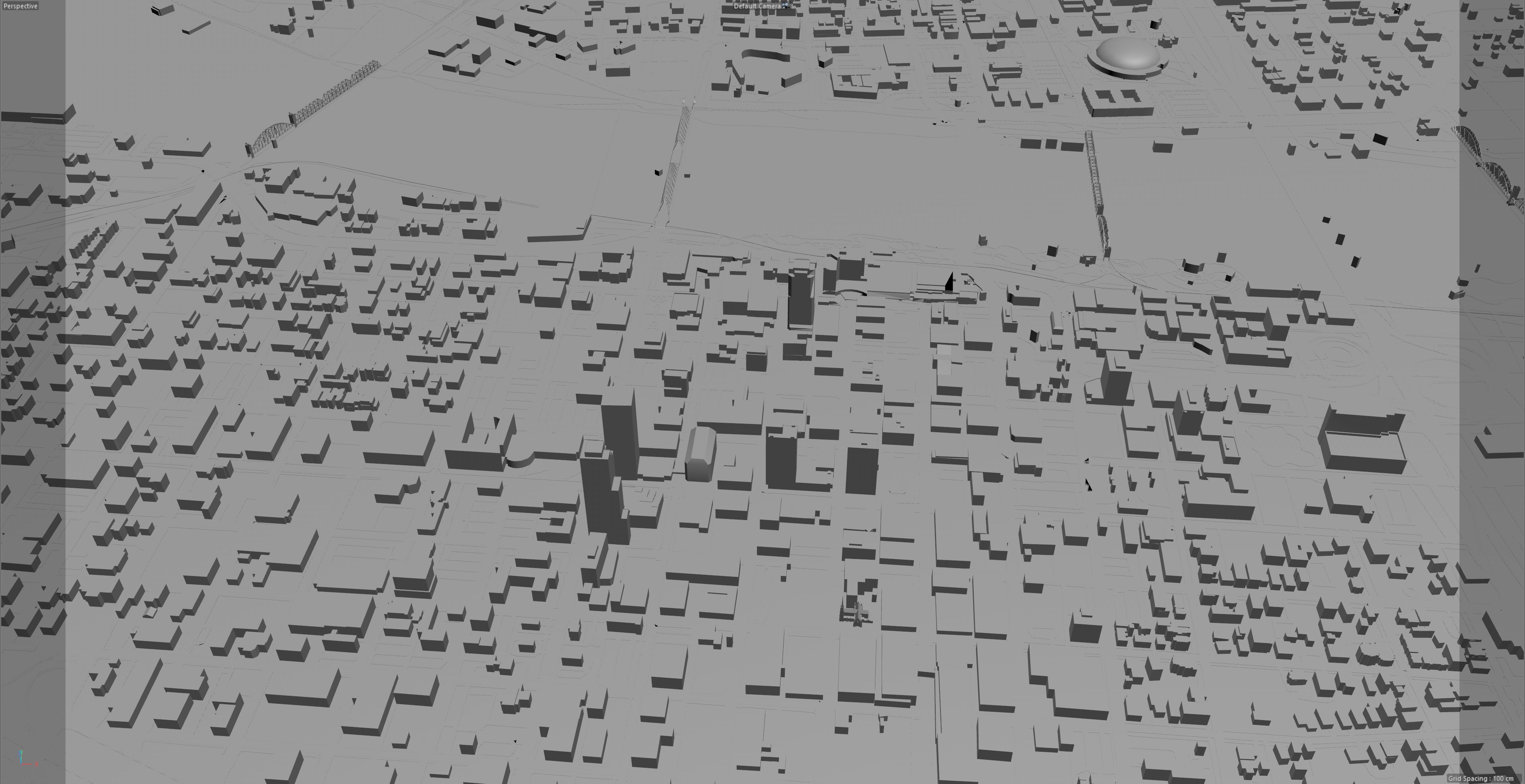 Little Rock city Arkansas USA 3d model 40km by TurboCG | 3DOcean