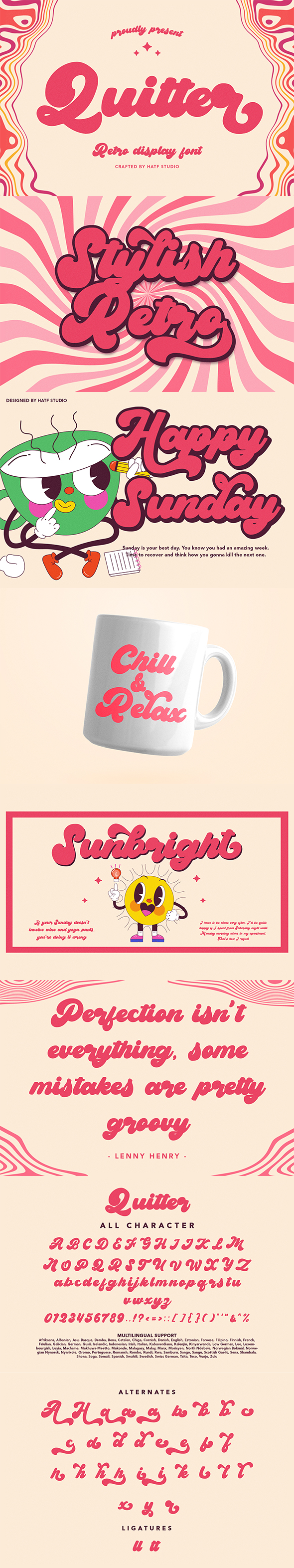 Quitter, Fonts | GraphicRiver