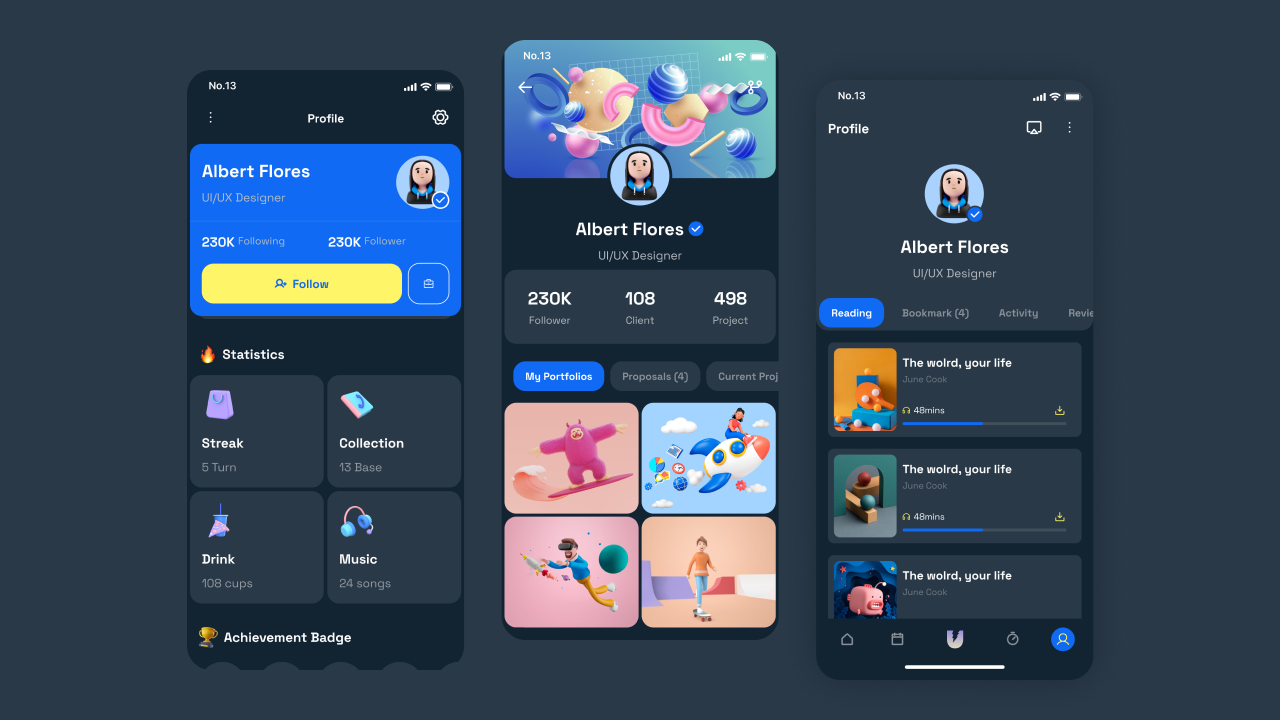 Utilmate – Profile Flutter App Template by izidev2023 | CodeCanyon