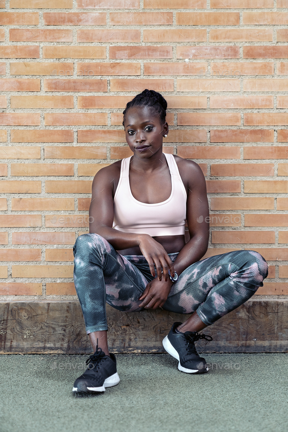 Athlete sprinter looking at camera Stock Photo by nunezimage | PhotoDune