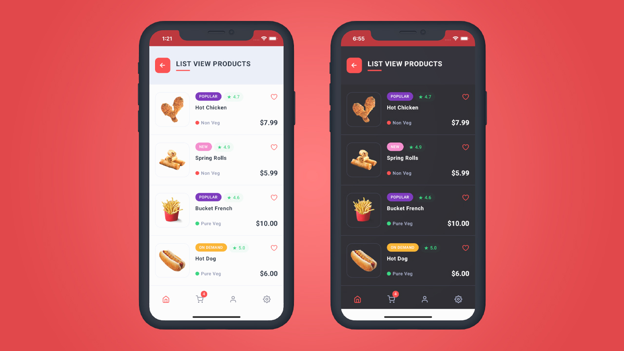 FoodBazaar | React Native eCommerce App Template by KodeVendor | CodeCanyon