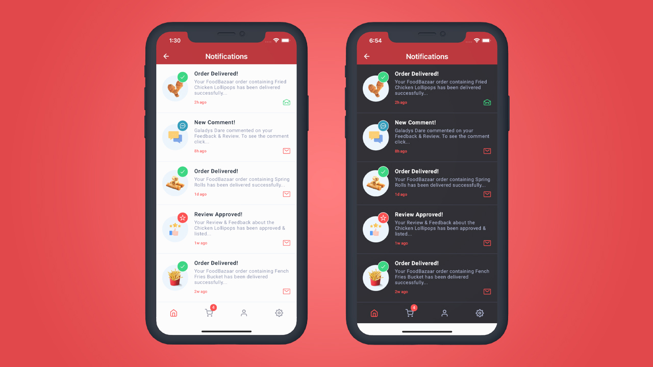 FoodBazaar | React Native eCommerce App Template by KodeVendor | CodeCanyon