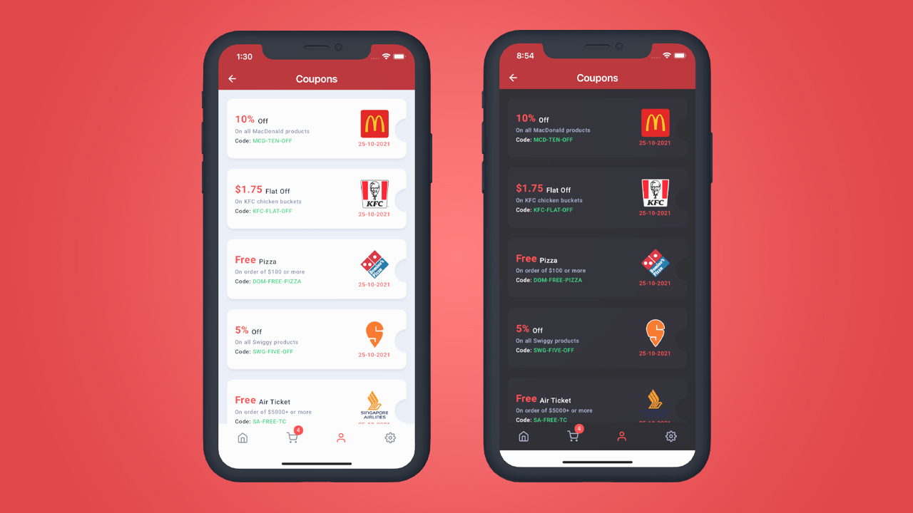FoodBazaar | React Native eCommerce App Template by KodeVendor | CodeCanyon