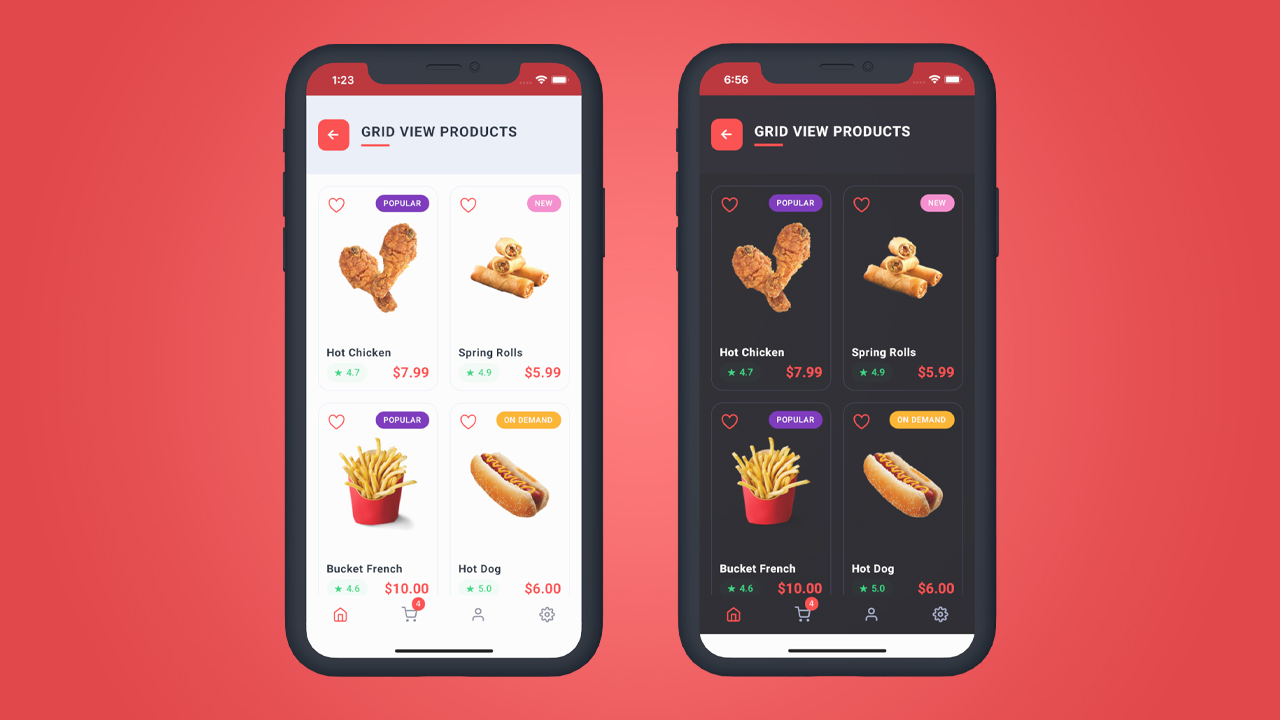 FoodBazaar | React Native eCommerce App Template by KodeVendor | CodeCanyon