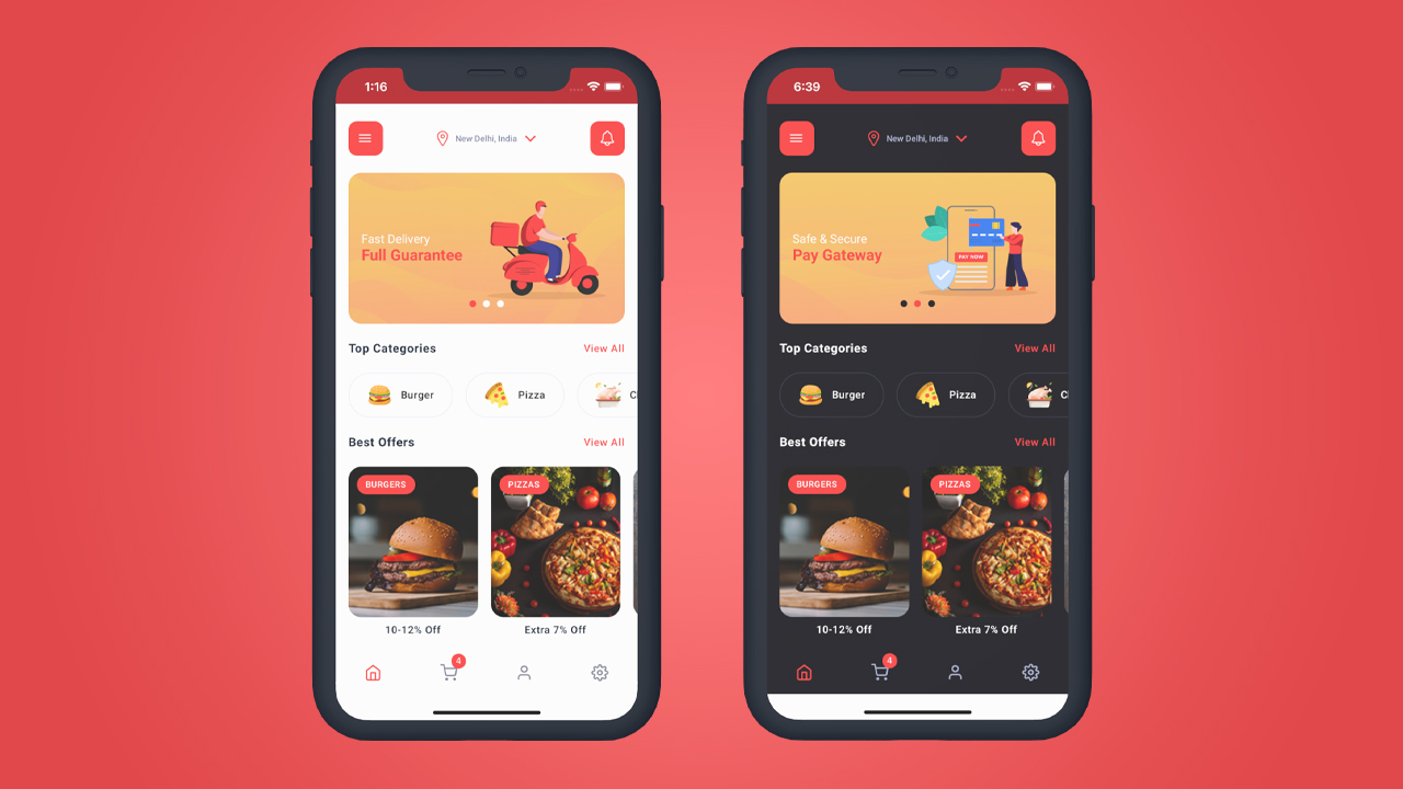 FoodBazaar | React Native eCommerce App Template by KodeVendor | CodeCanyon