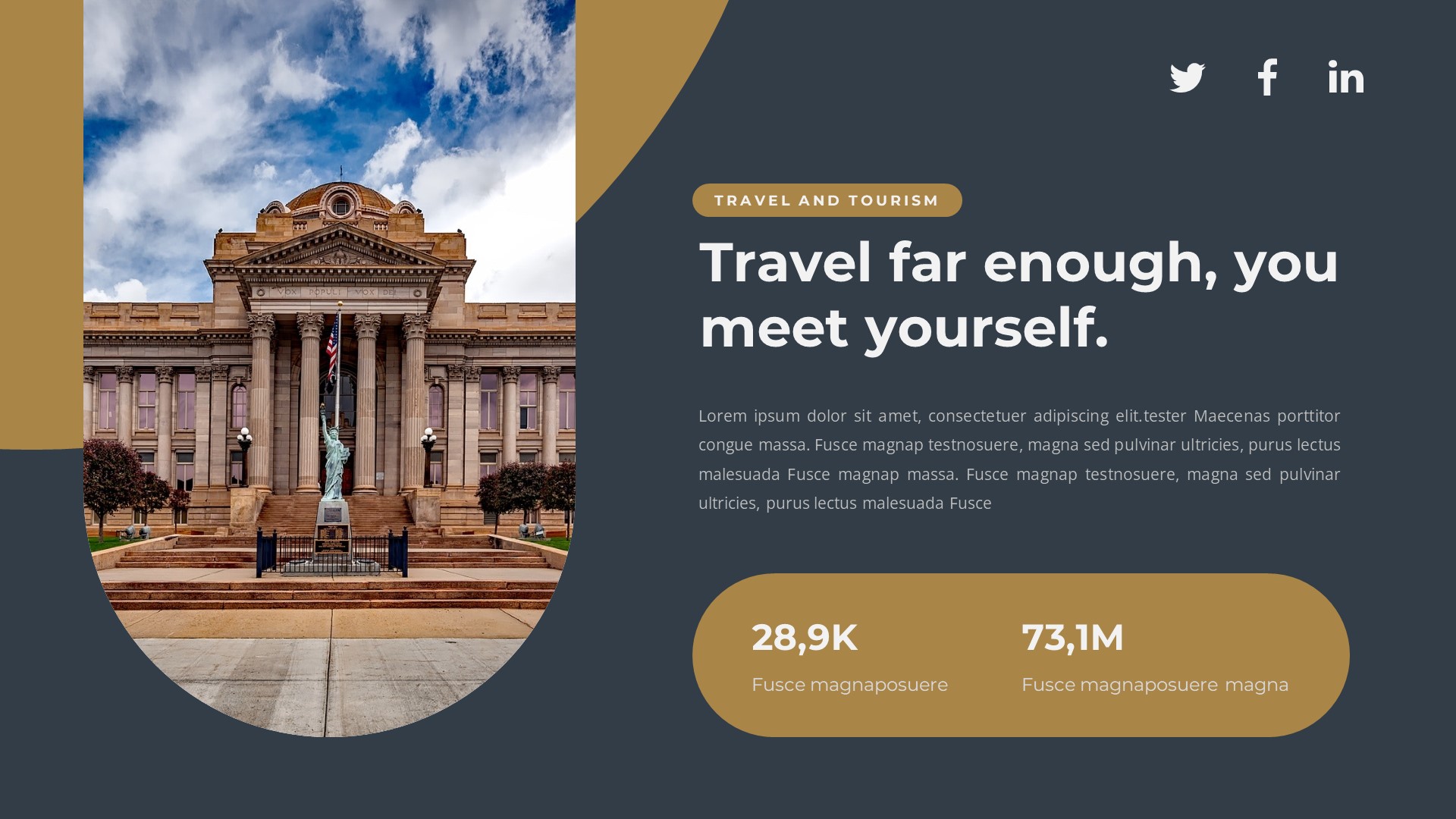 Nganaro - Travel And Tourism Google Slides Template, Presentation Templates