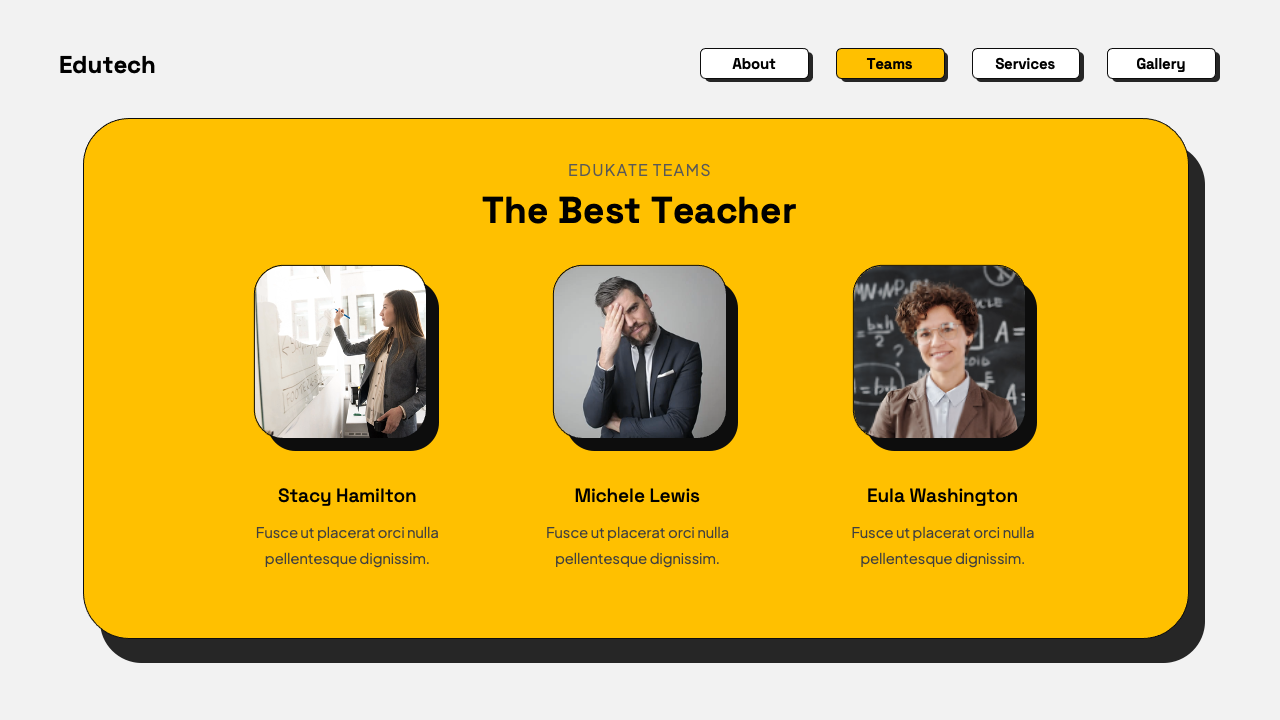 Edutech - Online Course PowerPoint Template, Presentation Templates