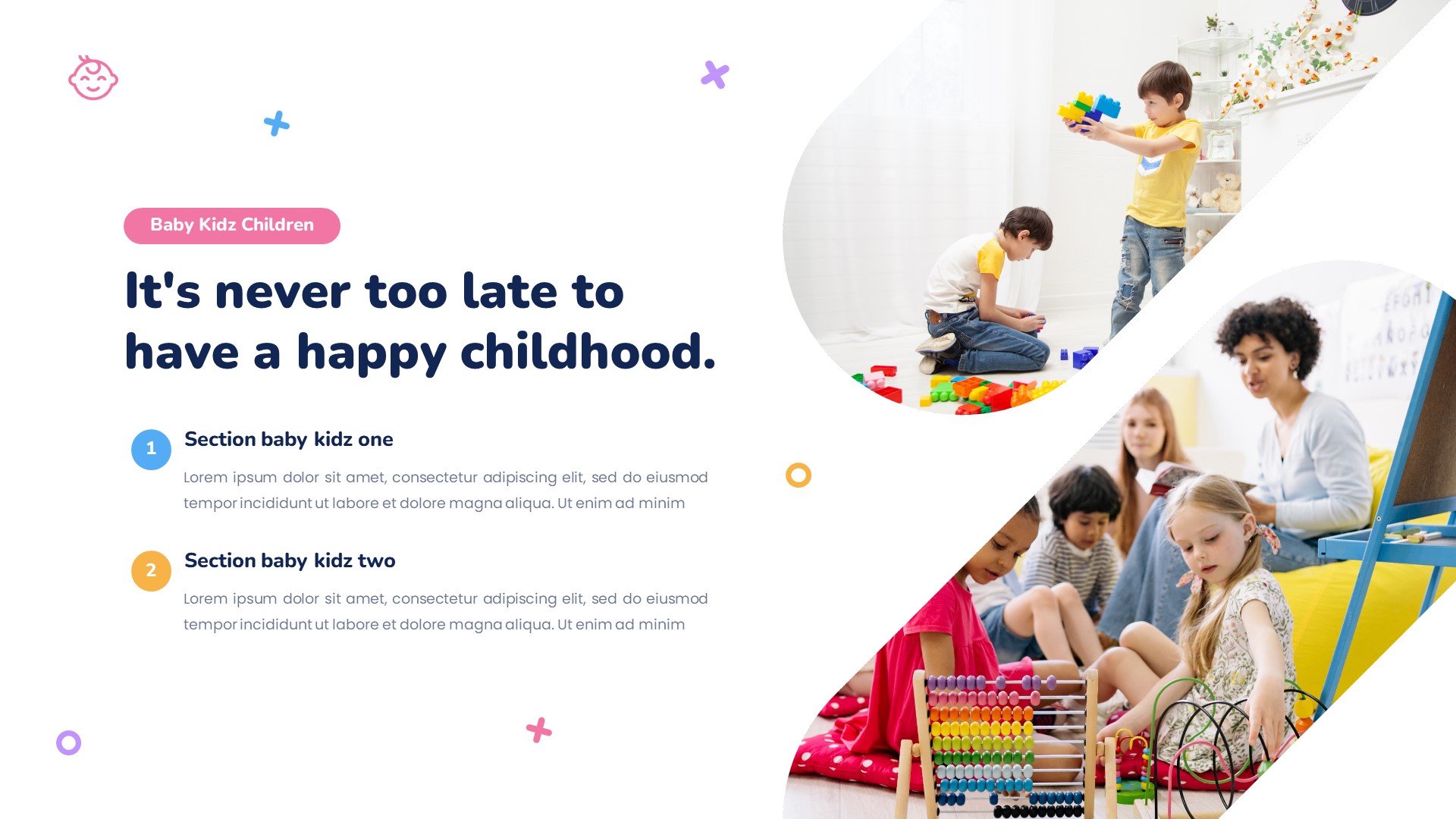 Baby Kidz - Children Powerpoint Template, Presentation Templates ...