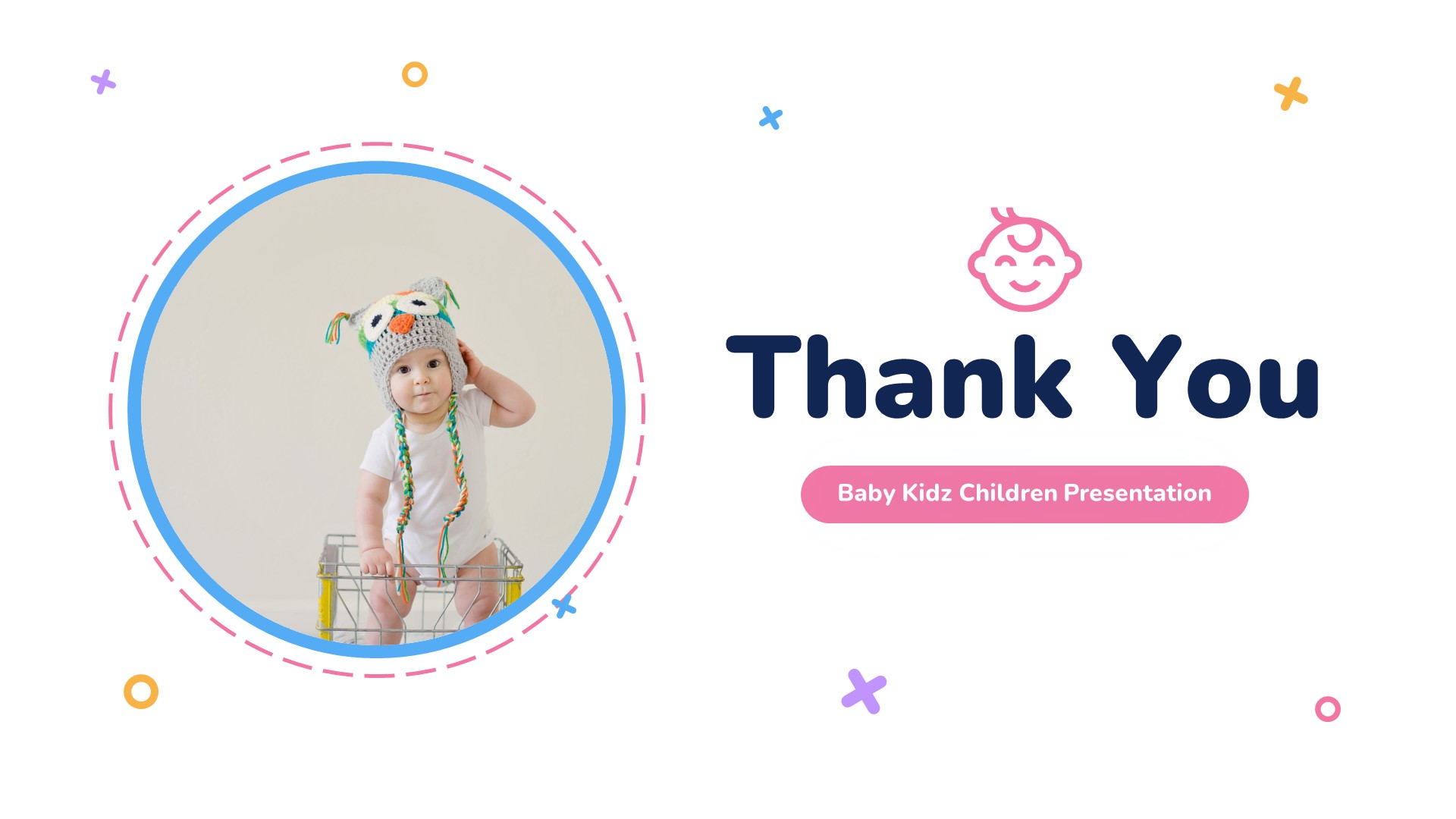 Baby Kidz - Children Google Slides Template, Presentation Templates