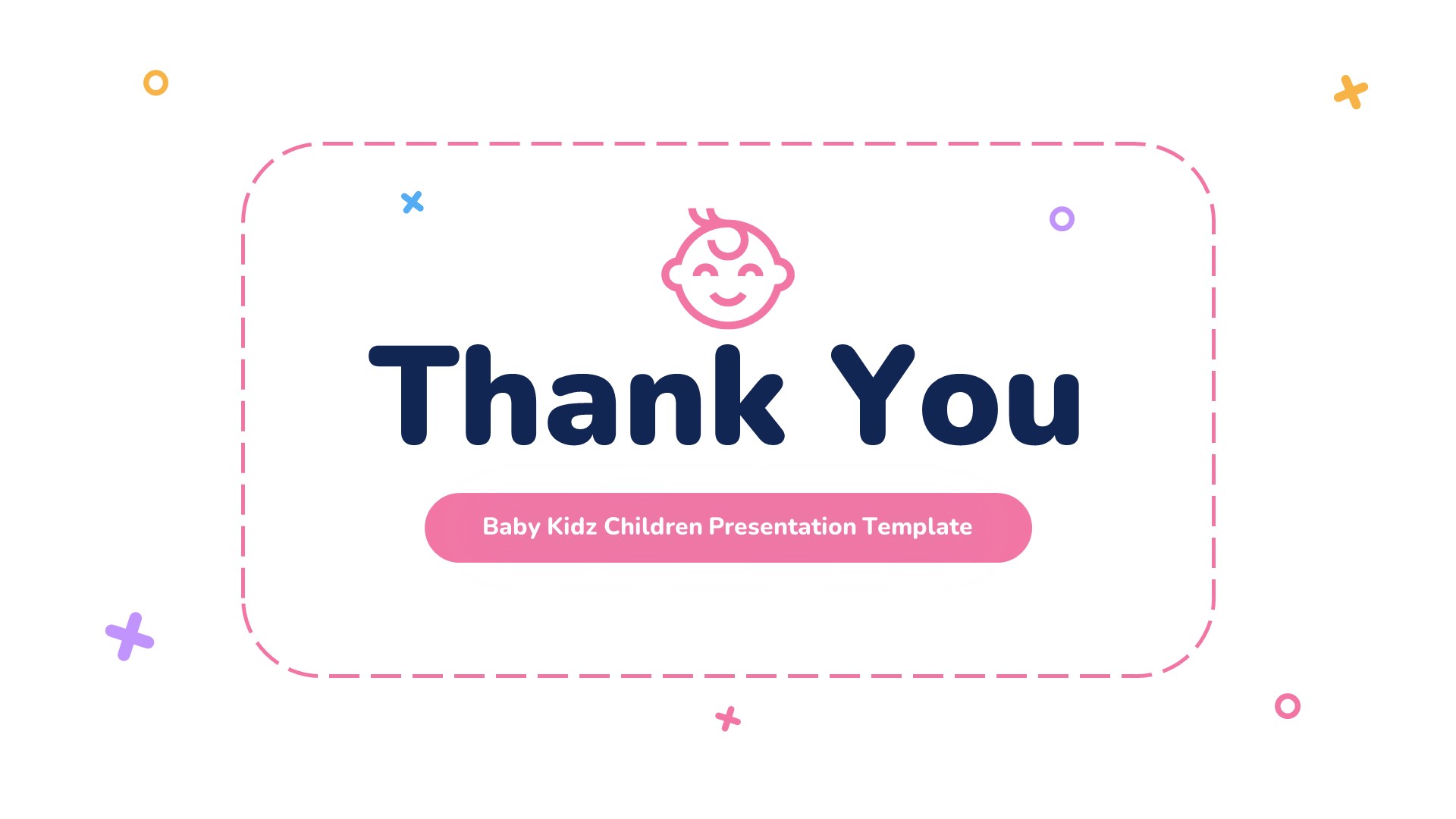 Baby Kidz - Children Google Slides Template, Presentation Templates
