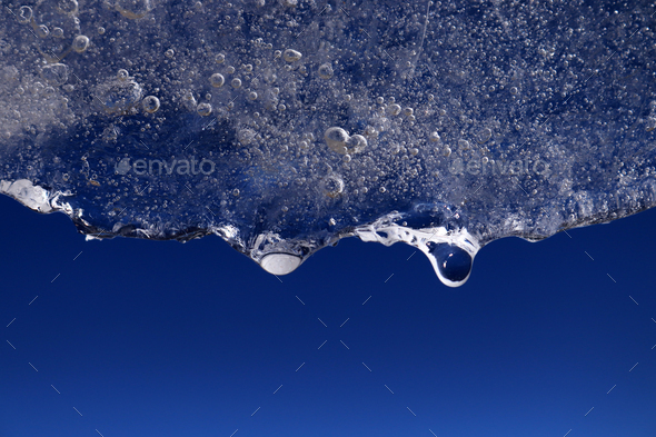 Winter background. Ice texture for background. Stock Photo by safakc1