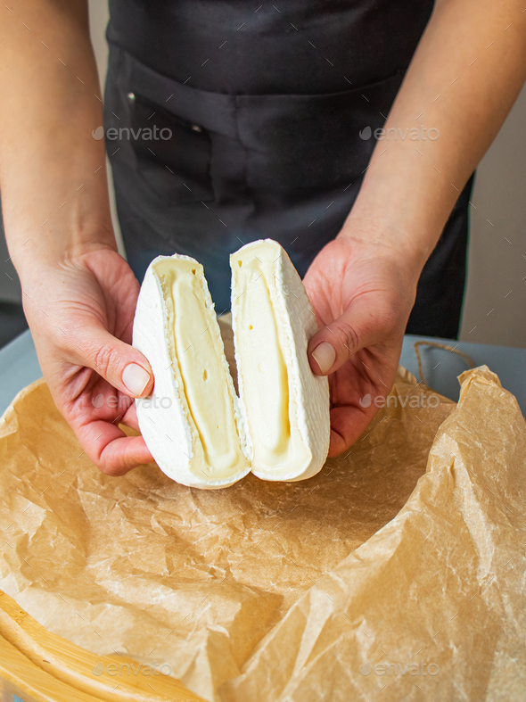 camembert cheese, cut brie, close up Stock Photo by omosman950 | PhotoDune