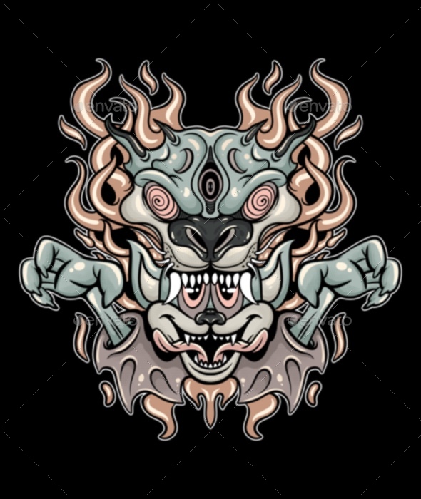 Astral Creatures Illustration, Graphics | GraphicRiver