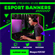 Esports and Gaming Banners Ad, Web Elements | GraphicRiver