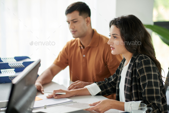 Couple Signing Documents Stock Photo by DragonImages | PhotoDune