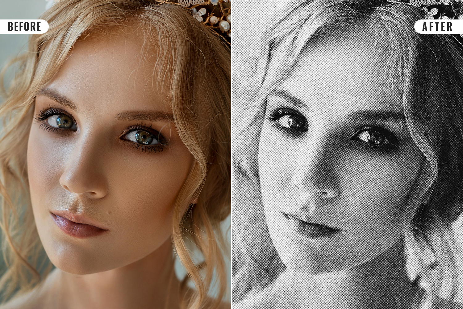 Halftone Photo Effect, Add-ons | GraphicRiver