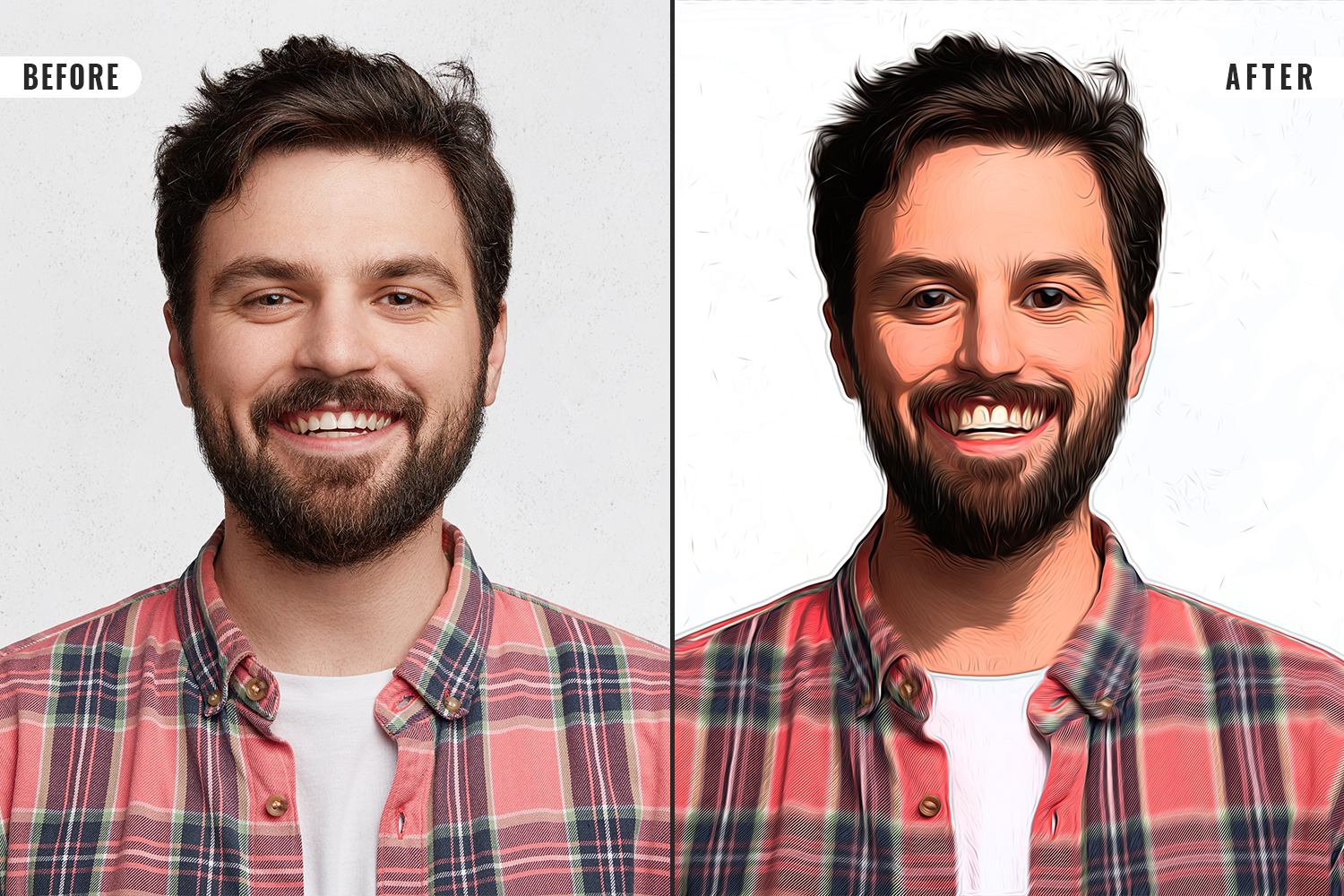 Cartoon Character Photo Effect, Add-ons | GraphicRiver