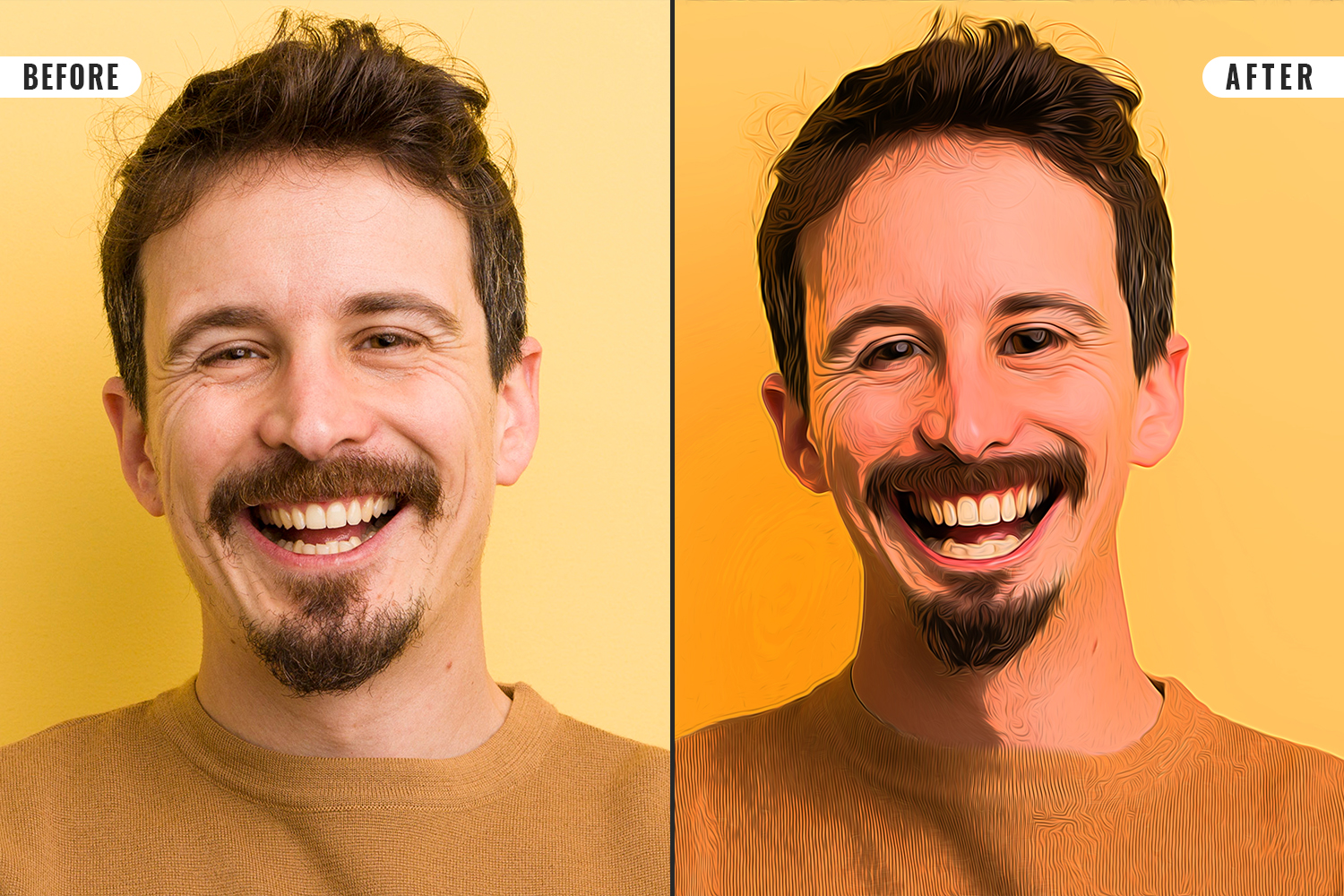 Cartoon Character Photo Effect, Add-ons | GraphicRiver