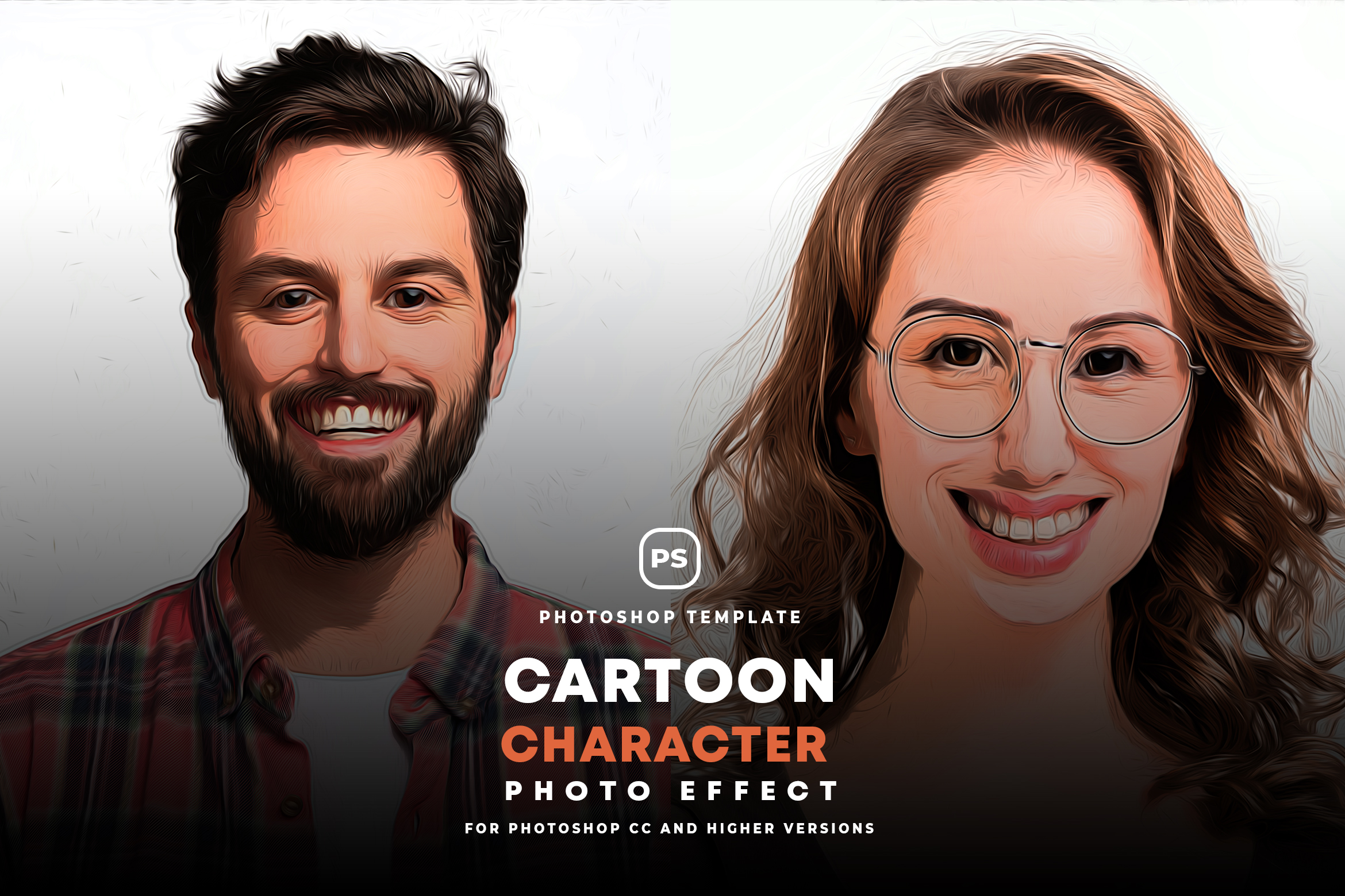 Cartoon Character Photo Effect, Add-ons | GraphicRiver