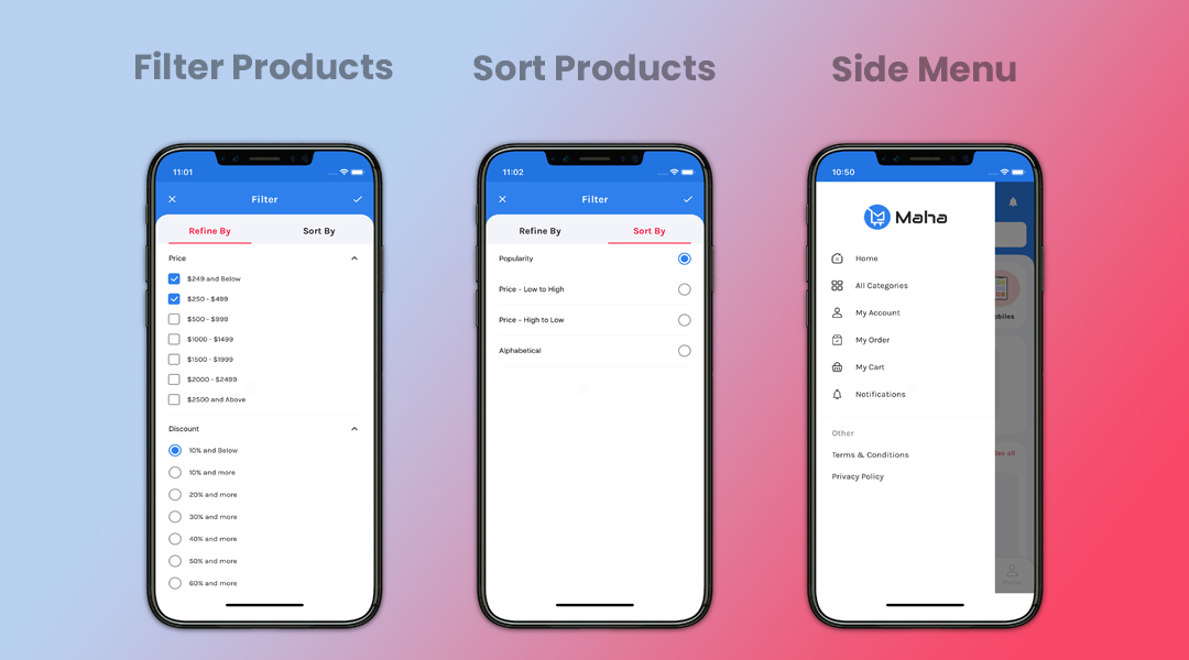 Maha - Ecommerce React Native App by MahardhiThemes | CodeCanyon