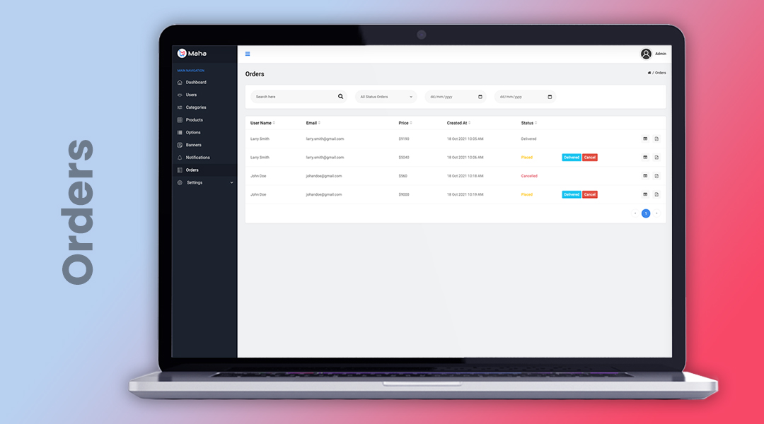 Maha - Ecommerce React Native App by MahardhiThemes | CodeCanyon