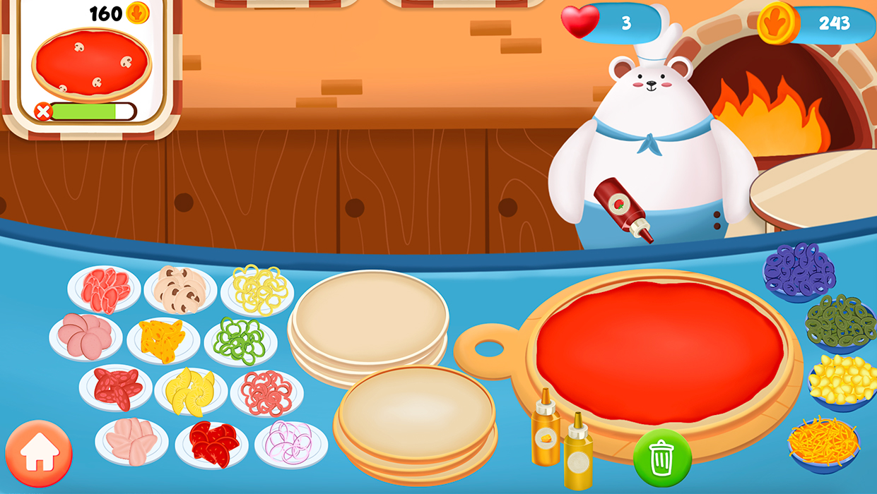 Pizza Baker | Best Cooking Game (Construct) by mazaplabs | CodeCanyon