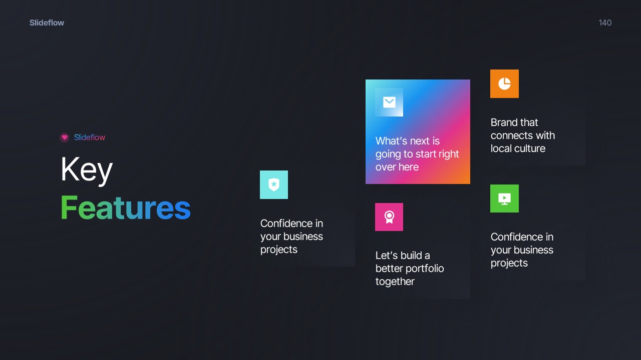 SlideFlow Multipurpose PowerPoint Template, Presentation Templates