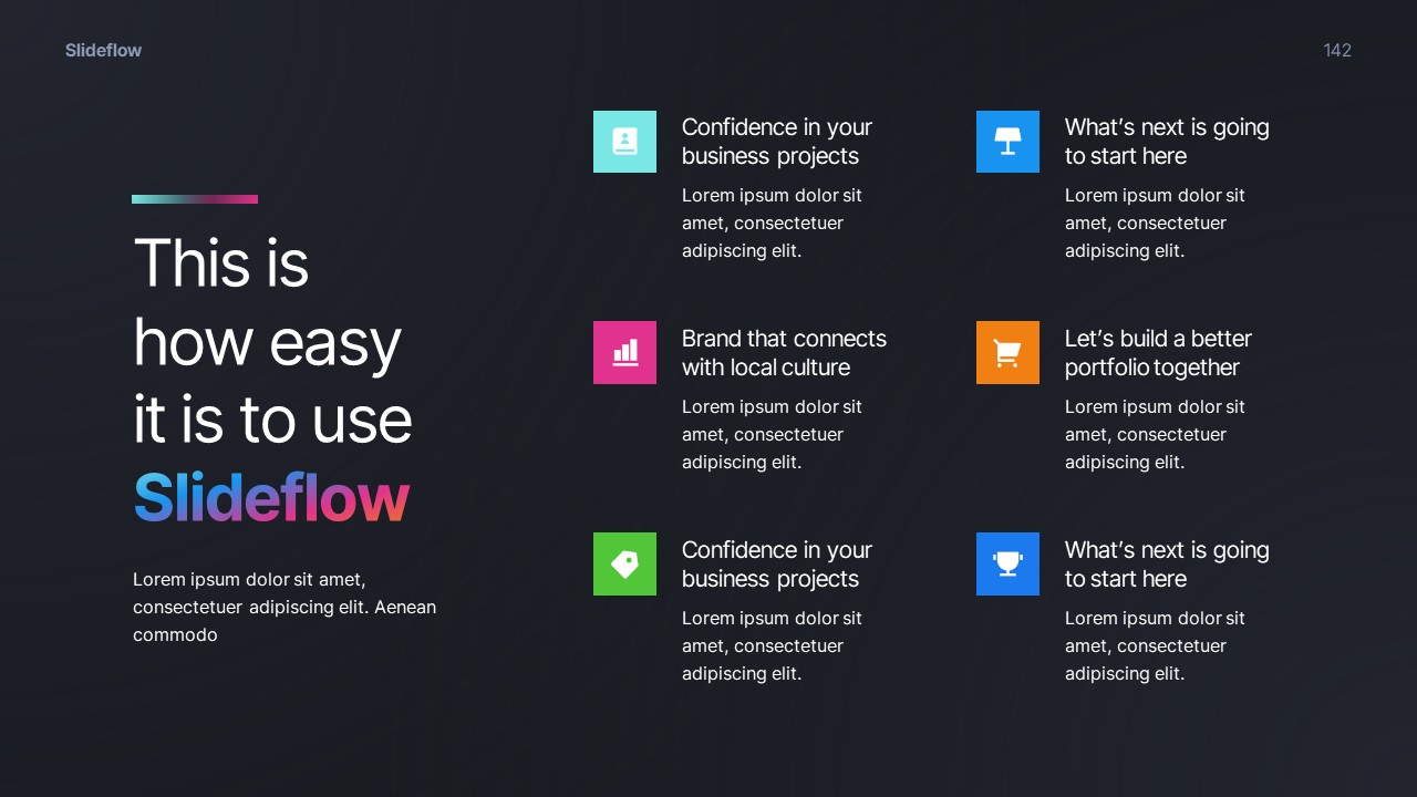 SlideFlow Multipurpose PowerPoint Template, Presentation Templates