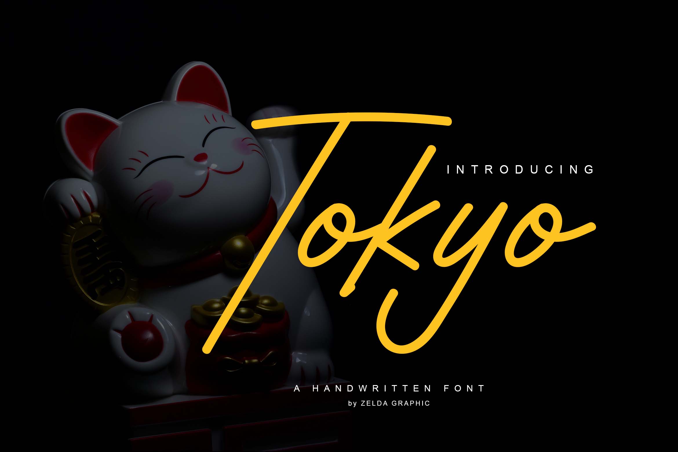 Tokyo - Handwritten Font Script, Fonts | GraphicRiver