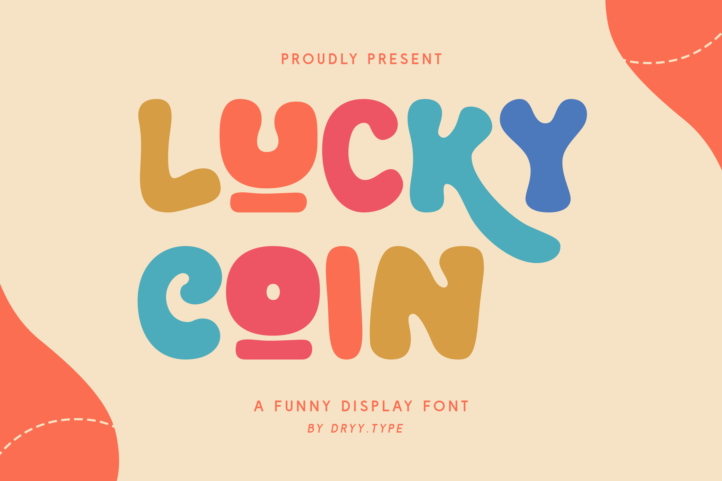 Lucky Coin, Fonts | GraphicRiver