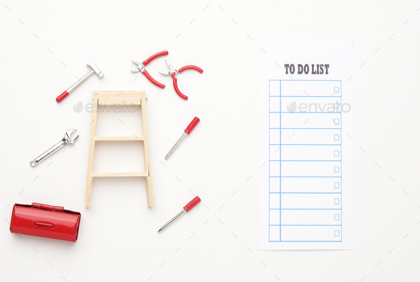 Repairing checklist Stock Photo by najmi1990 | PhotoDune