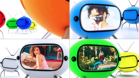 Funky TV Slideshow, Premiere Pro Templates | VideoHive
