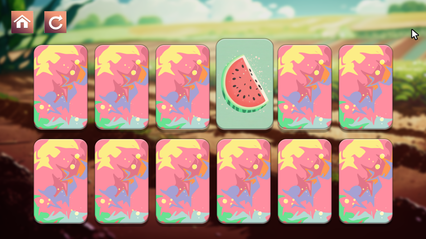 Fruits Fruits - Memory Puzzle Game by 2dragontails | CodeCanyon