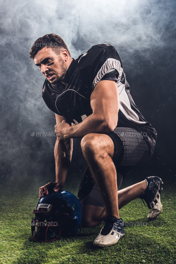 Angry Football Player