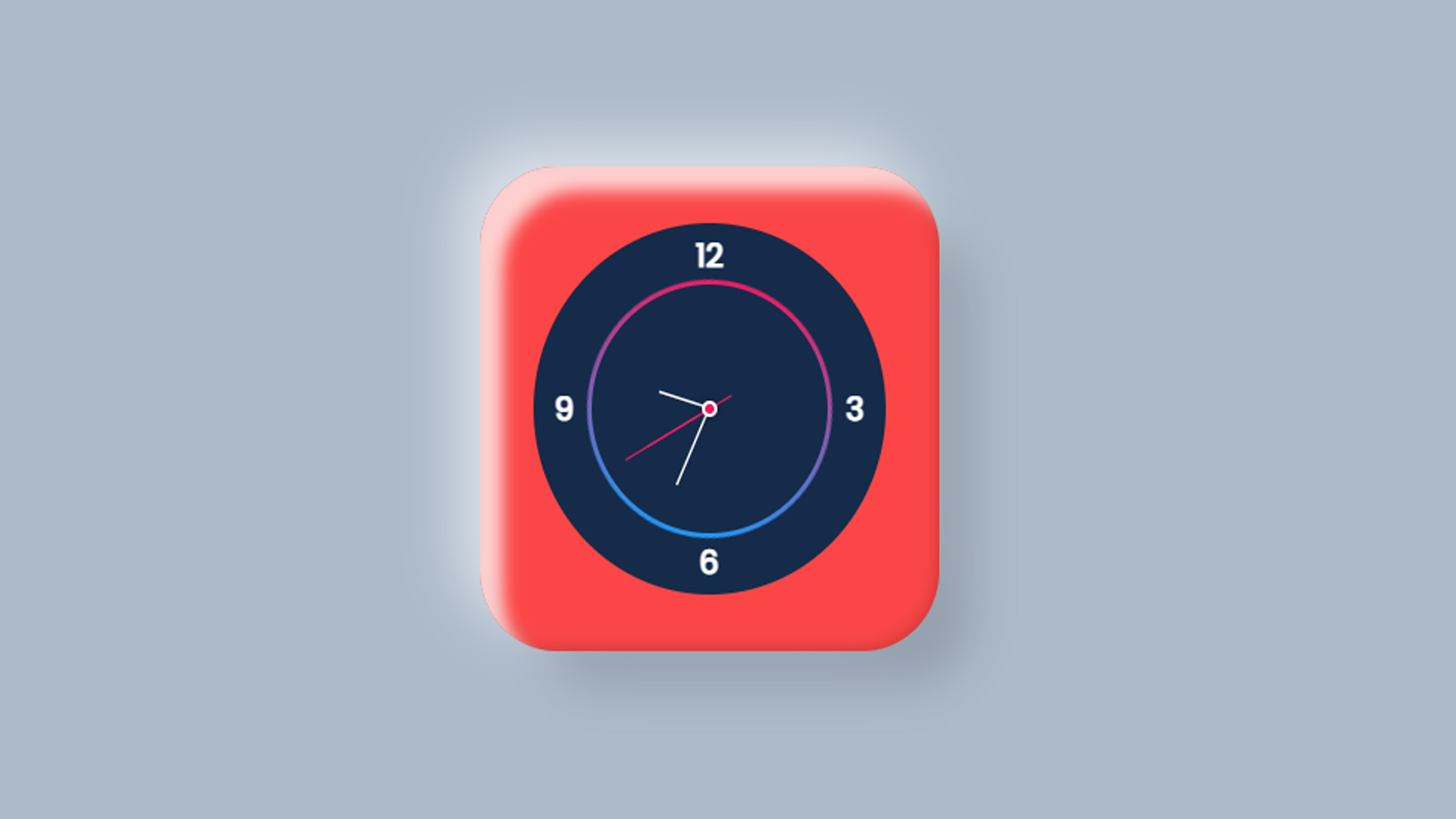 Clock With Animation Responsive by IQLinks | CodeCanyon