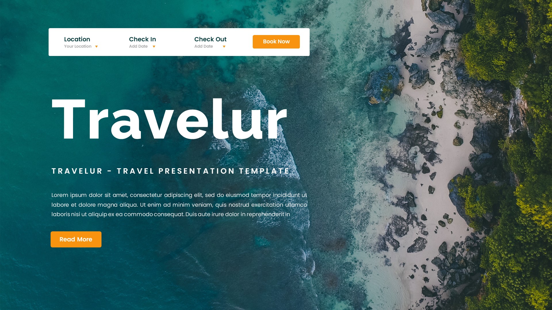 Travelur - Travel Powerpoint Template, Presentation Templates ...