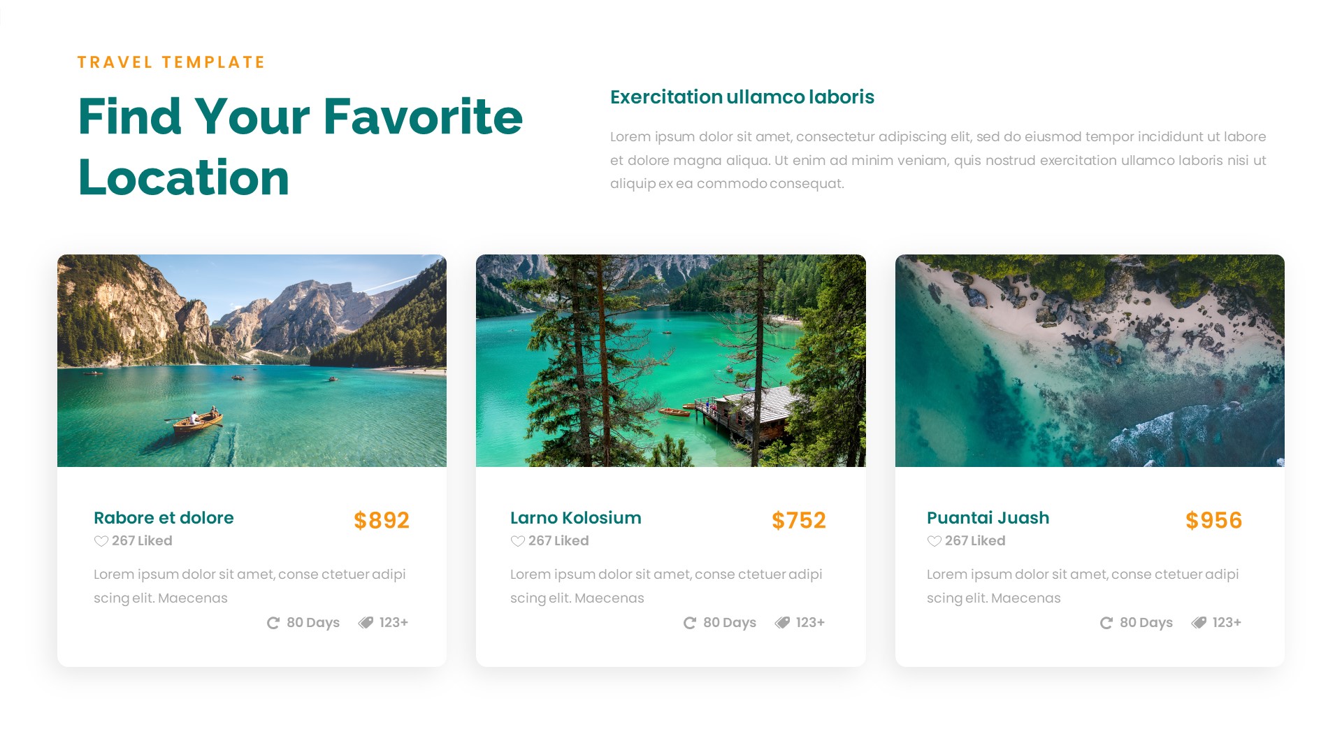 Travelur - Travel Powerpoint Template, Presentation Templates ...