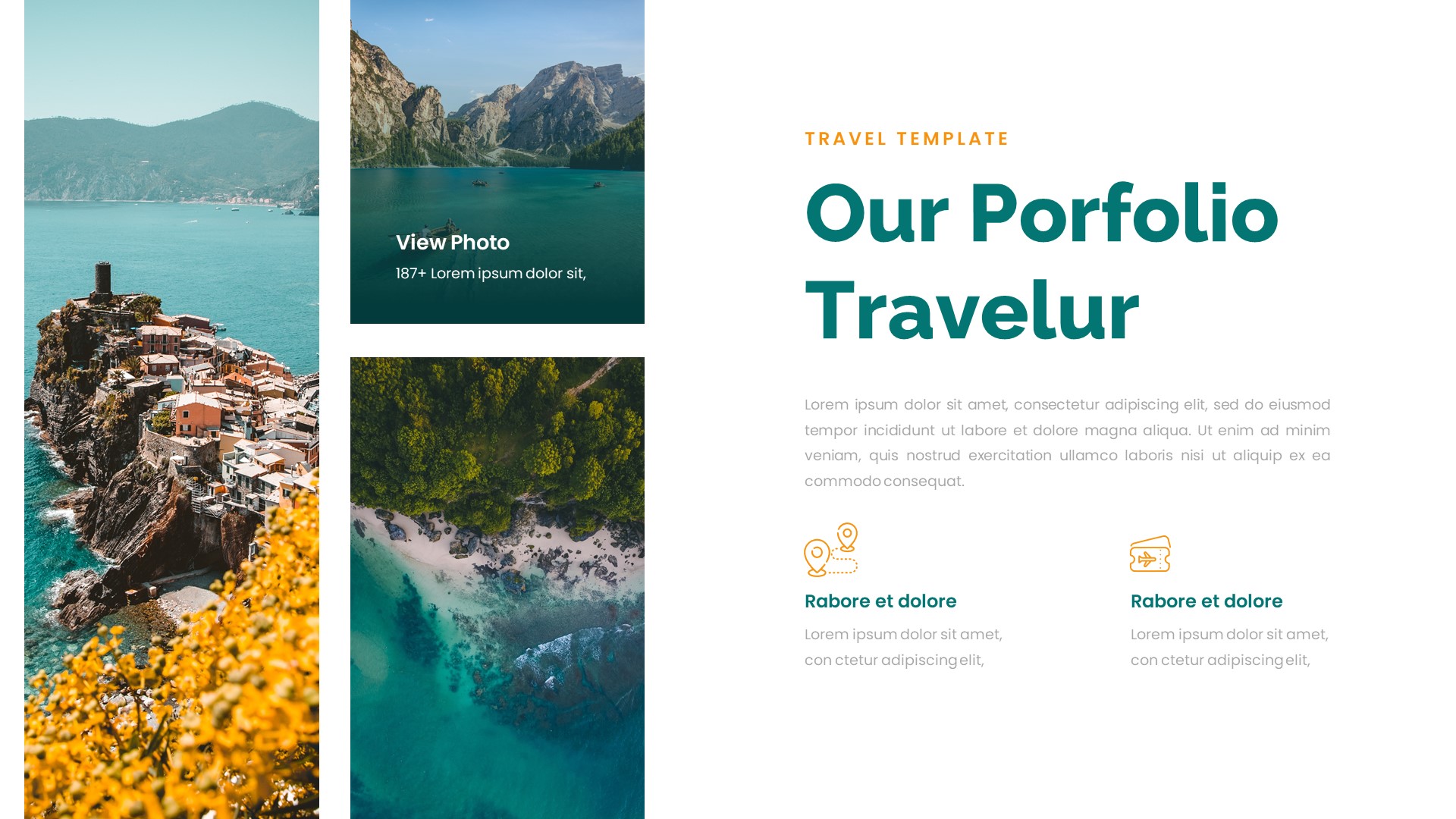 Travelur - Travel Powerpoint Template, Presentation Templates ...