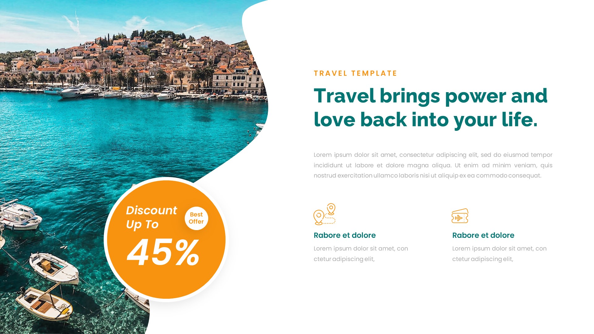 Travelur - Travel Powerpoint Template, Presentation Templates ...